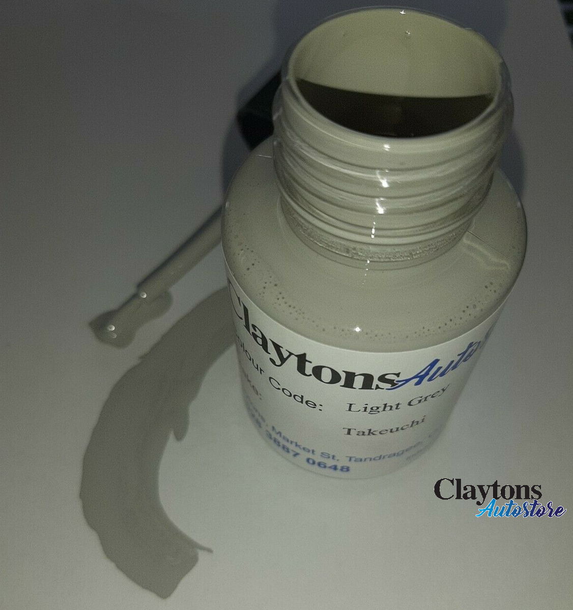 Takeuchi Light Grey Excavator Paint High Endurance Enamel Paint 50 ML ...